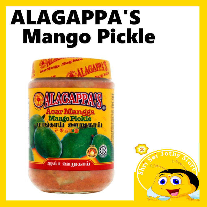 Alagappa's Mango Pickle 350g (Acar Mangga) - SHRI SAI JOTHY STORE | Lazada