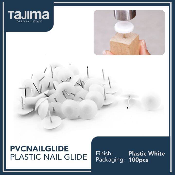 Plastic PVC Nail Glider for Furniture Chair Table Leg Feet Protection ...