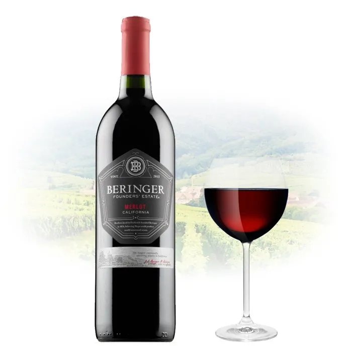 Beringer - Founders' Estate - Merlot Californian Red Wine | Lazada PH