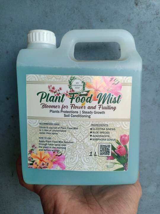 Plant Food Mist Bloomer for Flower and Fruits - Ready to Use Liquid ...