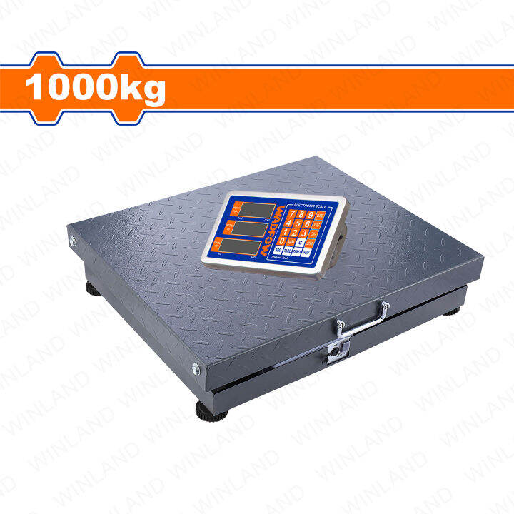 Wadfow By Winland 1000kg Rechargeable Electronic Weighing Scale