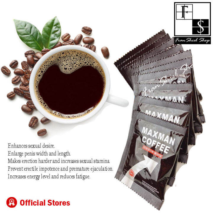 Maxman Men's Coffee 10x Sachet For Men (Discreet Shipping/Packaging) | Lazada PH