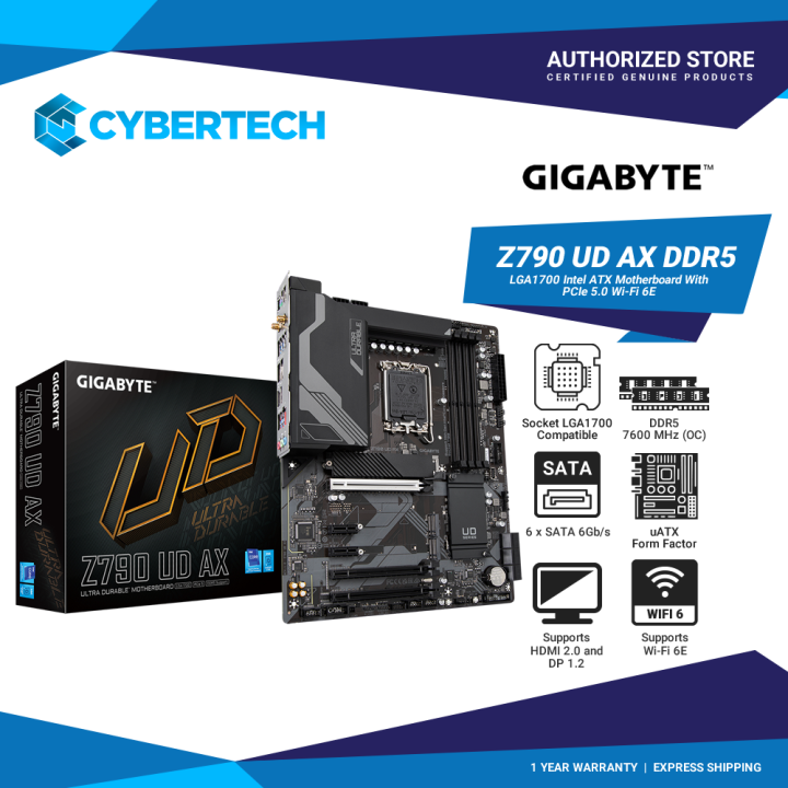 Gigabyte Z790 UD AX DDR5 Motherboard | Lazada PH