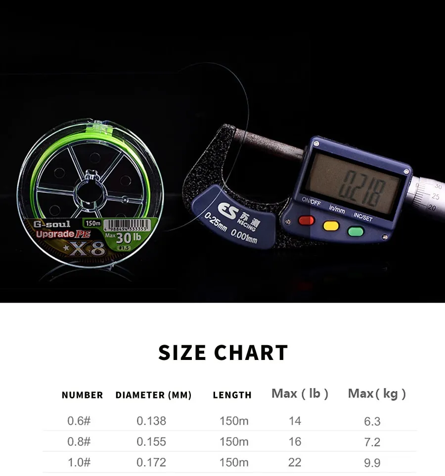 YGK G-SOUL X8 Upgrade PE 8 Braid ตกปลา150M 200M สาย PE Japan นำเข้าสินค้าที่มีคุณภาพสูง | Lazada ...