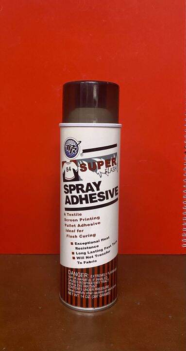 Adhesive Spray for Screen Printing, for flash cure applications, TPR-84 ...