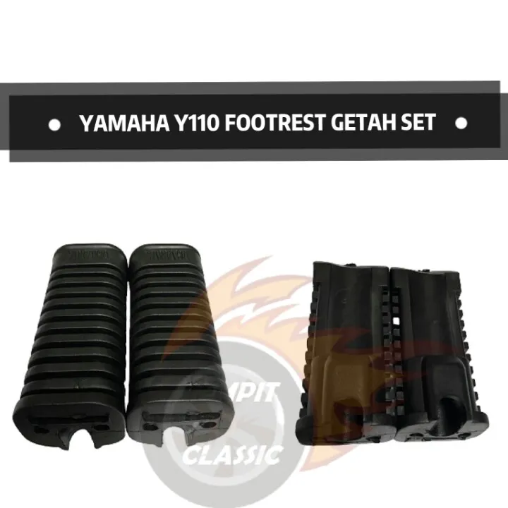 YAMAHA Y110 FOOTREST GETAH SET | Lazada