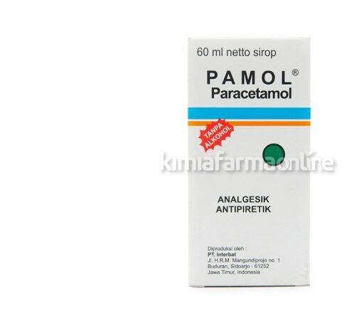 PARACETAMOL PAMOL 60ML SYRUP | Lazada Indonesia