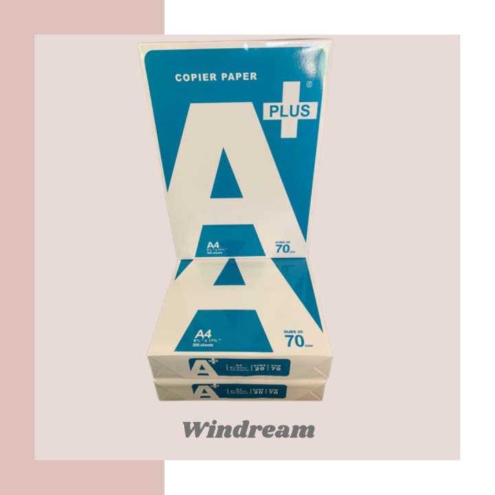 A Plus Copier Paper short long A4 | Lazada PH