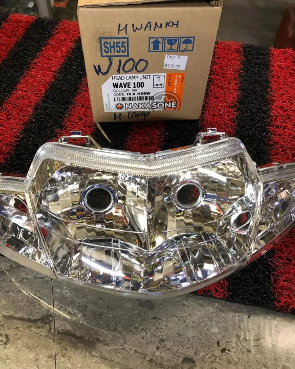 head lamp Honda Wave100 | Lazada