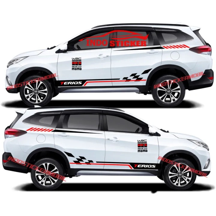 TERBARU STICKER MOBIL DAIHATSU TERIOS CUTTING STICKER STIKER MOBIL ...