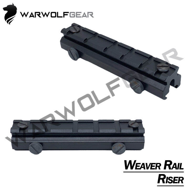 Weaver Rail Riser WARWOLFGEAR | Lazada PH