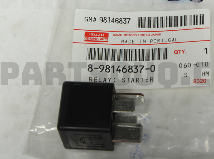 ส่งฟรี รีเลย์สตาร์ท 12V. 4 ขา ISUZU D-Max ปี 2003-2019 /MU-X ปี 2014 ...