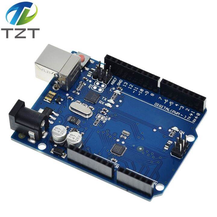 UNO R3 Official Box ATMEGA16U2 Original ATMEGA328P-MU Chip With Cable ...