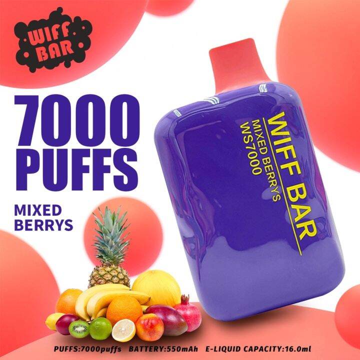 WIFF Bar S2 7000 puffs Disposable Pod Device Vape Pods | Lazada PH