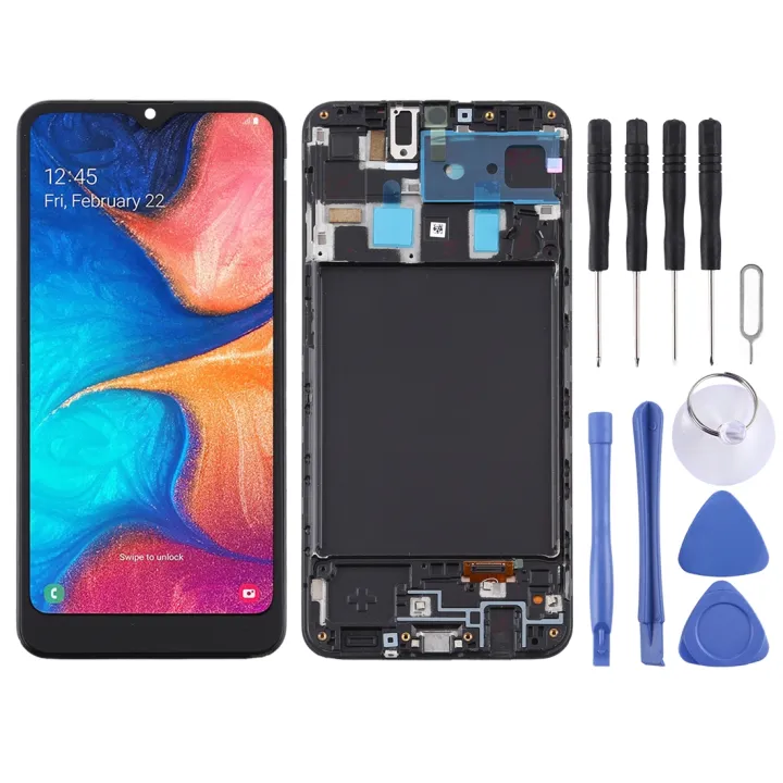 TFT Material LCD Screen and Digitizer Full Assembly With Frame for ...