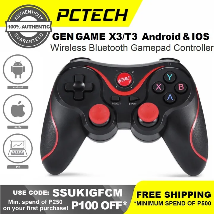 X3 Wireless Bluetooth Gamepad Controller For Android and IOS | Lazada PH