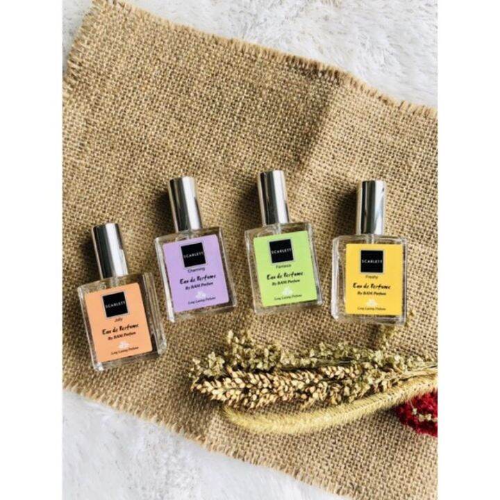 Parfum Scarlet ISI 4 BOTOL Fantasia Jolly Charming Freshy refill (aroma ...