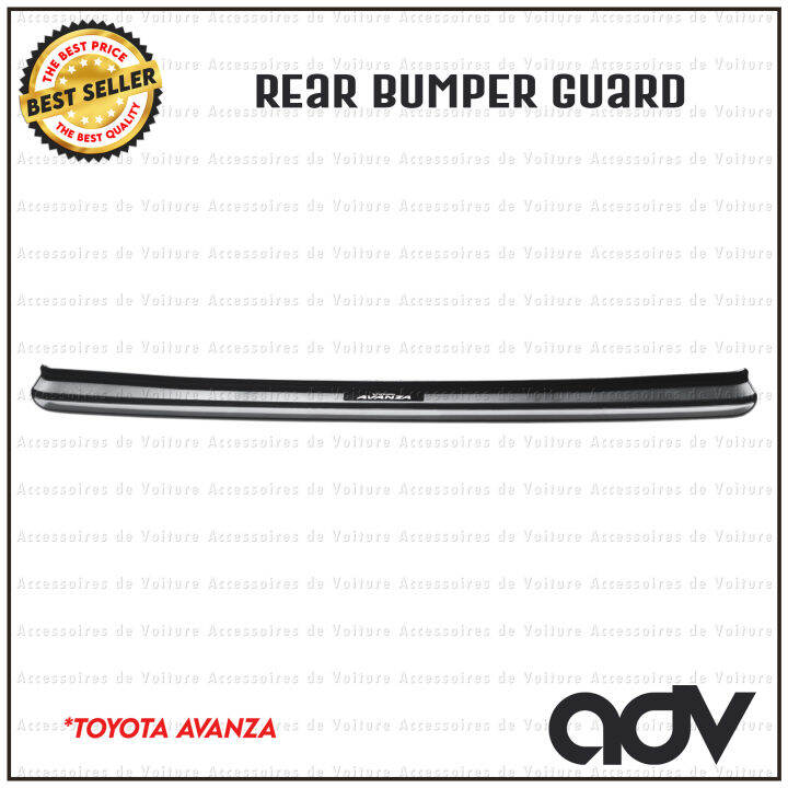 Toyota Avanza 2022 to 2023 Rear Bumper Guard Pinwheel / Rear Stepsill ...