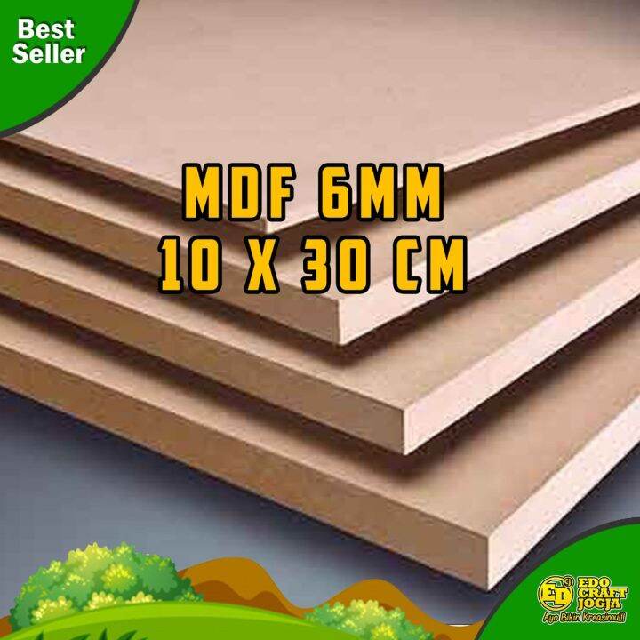 Papan MDF Premium Tebal 6 mm 10 x 30 CM | Lazada Indonesia