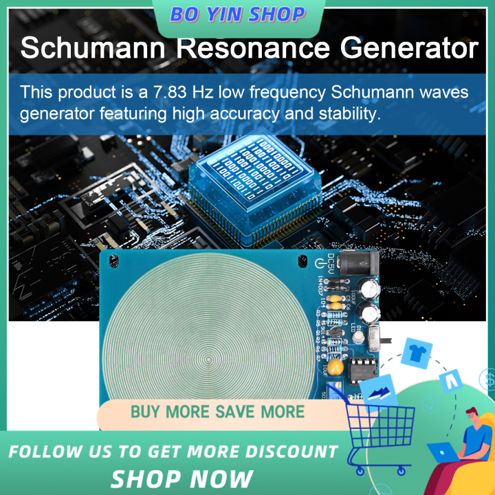 BO YIN 7.83Hz Schumann Waves Resonance Generator Ultra-low Frequency ...