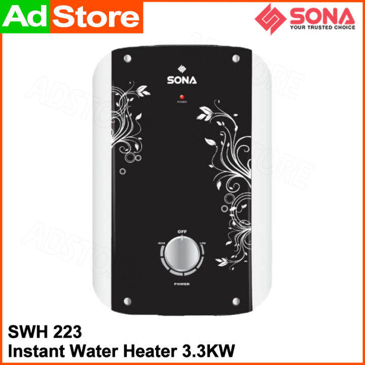 Sona Instant Water Heater 3.3KW SWH 223 | Lazada Singapore