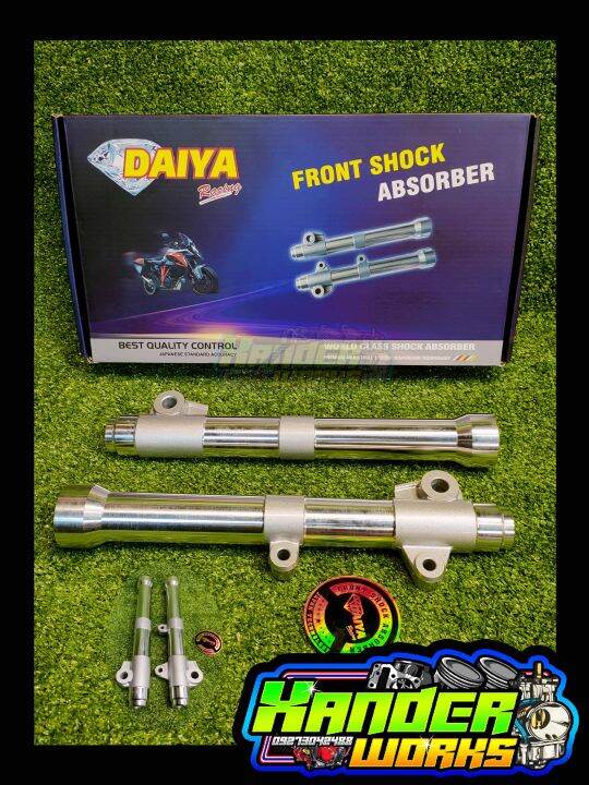 LIGHTEN FRONT SHOCK COVER DAIYA HONDA WAVE 100 SILVER | Lazada PH