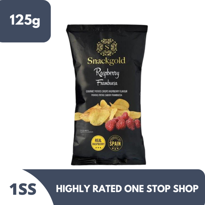 Snackgold Potato Crisps Raspberry 125g | Lazada PH