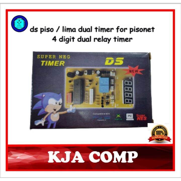 DS Piso / Lima Timer For Pisonet / 4 Digit Timer / Dual Relay ...