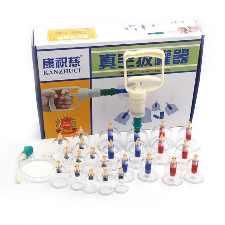 SALE Alat Kop Angin Bekam Isi 12 Magic Star Hijamah Cupping Therapy Kit ...