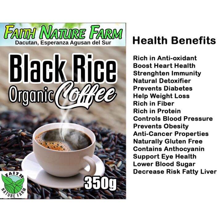 Organic Black Rice Coffee 350g | Lazada PH