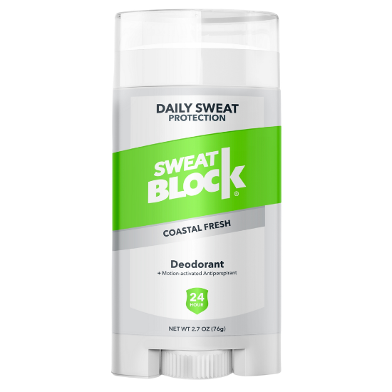 SweatBlock Antiperspirant Deodorant for Men & Women 24HR Sweat & Odor ...