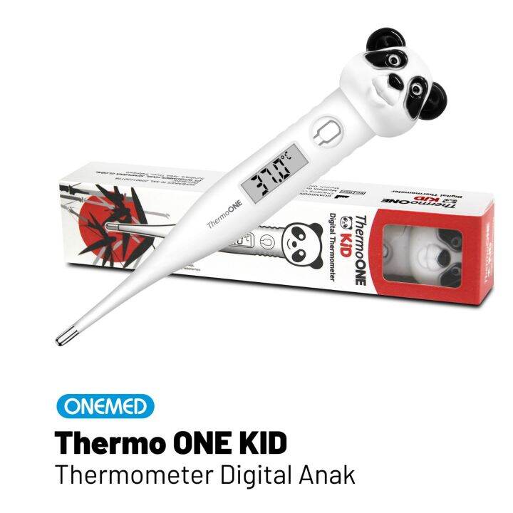 ONEMED THERMOMETER DIGITAL THERMO ONE KIDS - TERMOMETER ANAK PANDA ...