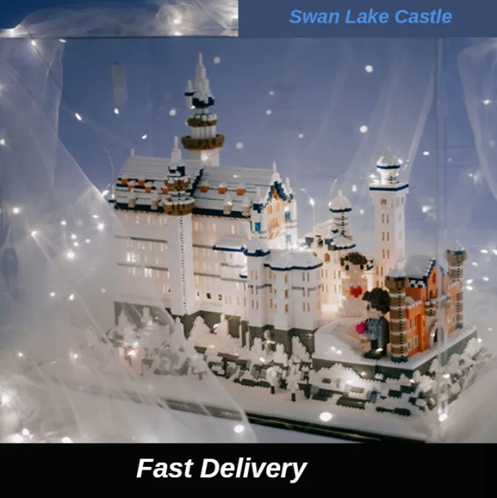 Compatible with Legao large and difficult building MOC castle ...