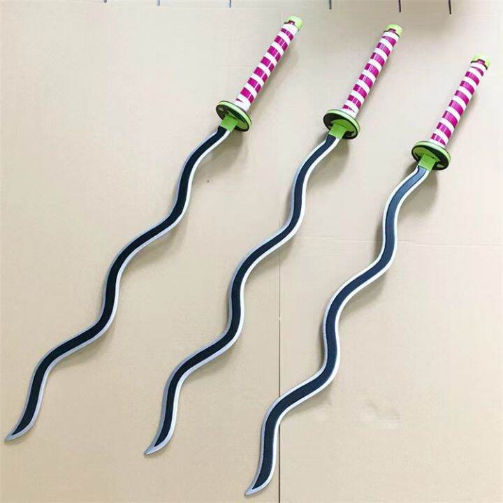 Demon Slayer Ishigur Little Baruchi Sun Wheel Blade COS Wooden Knife ...