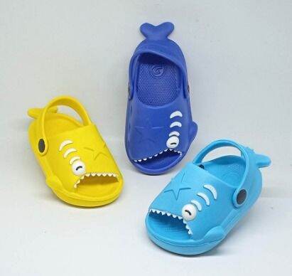 Sandal baim baby shark model ikan hiu | Lazada Indonesia