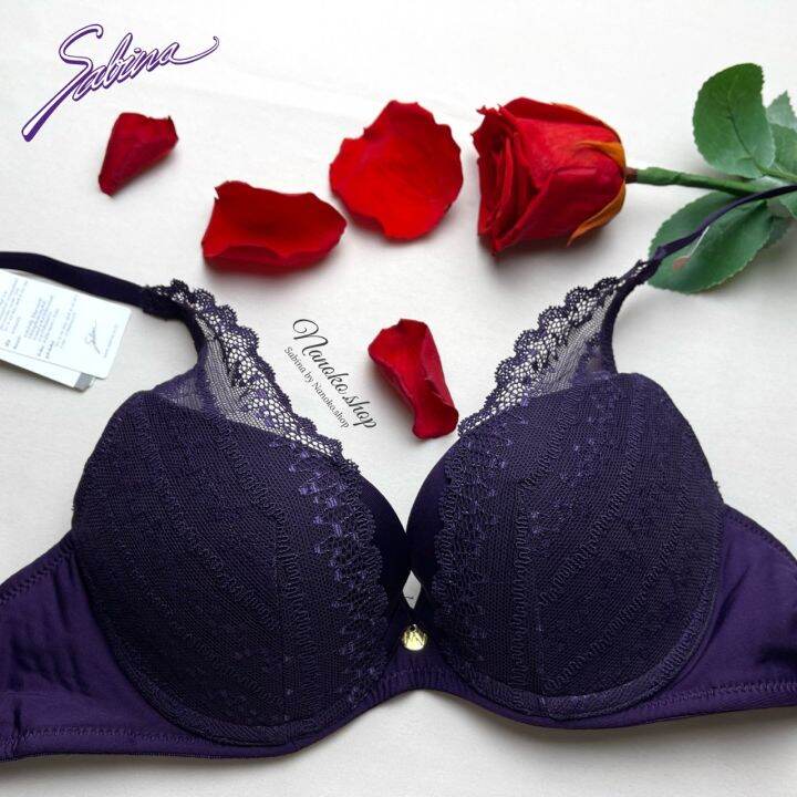 32C,32D เสื้อในซาบีน่า (มีโครง) รุ่น MODERN V รหัส SBI976VD | Lazada.co.th