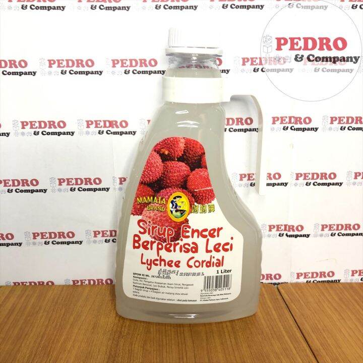 Mamata sirup syrup encer rasa leci lychee 1 liter | Lazada Indonesia