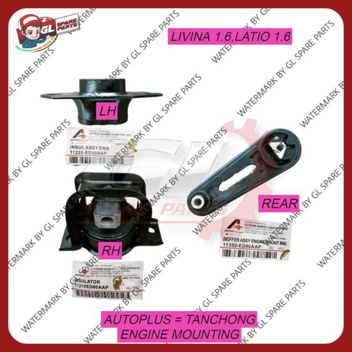ORIGINAL ENGINE MOUNTING NISSAN LIVINA 1.6 LATIO 1.6 AUTO TAN CHONG ...