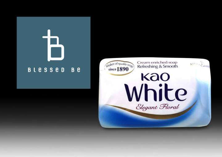 KAO WHITE ELEGANT FLORAL SOAP 130g 🧼 | Lazada PH