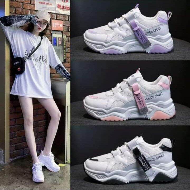 EL STORE - PROMO !!! Sepatu sneakers wanita wanwo casual terbaru dan ...