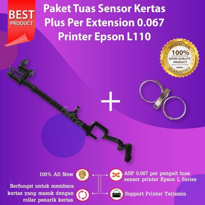 Tuas Sensor Kertas + Per Extension 0.067 Printer Epson L110 L210 L360 Epson L110, L210, L300 ...