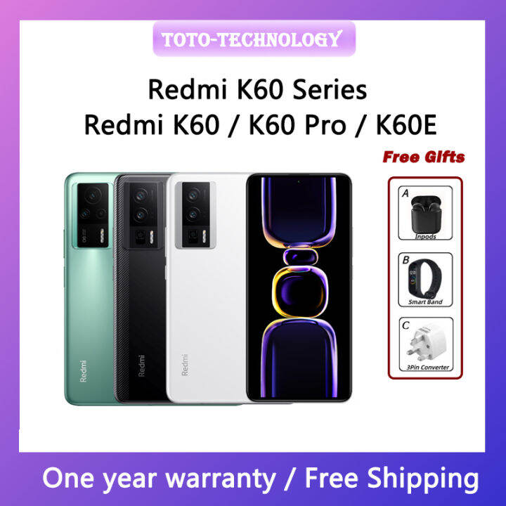 [Pre-Order]Xiaomi Redmi K60 Pro/Xiaomi Redmi K60/6.67 inches/Qualcomm SM8550 Snapdragon 8 Gen 2 ...