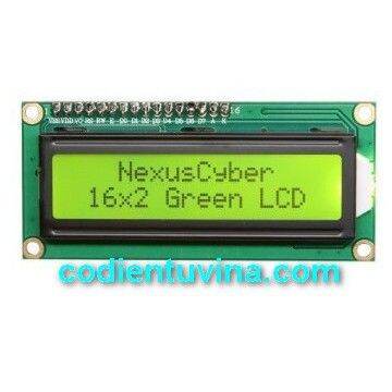 LCD 16X2 Màu Xanh Lá Cây Chữ Đen | Lazada.vn