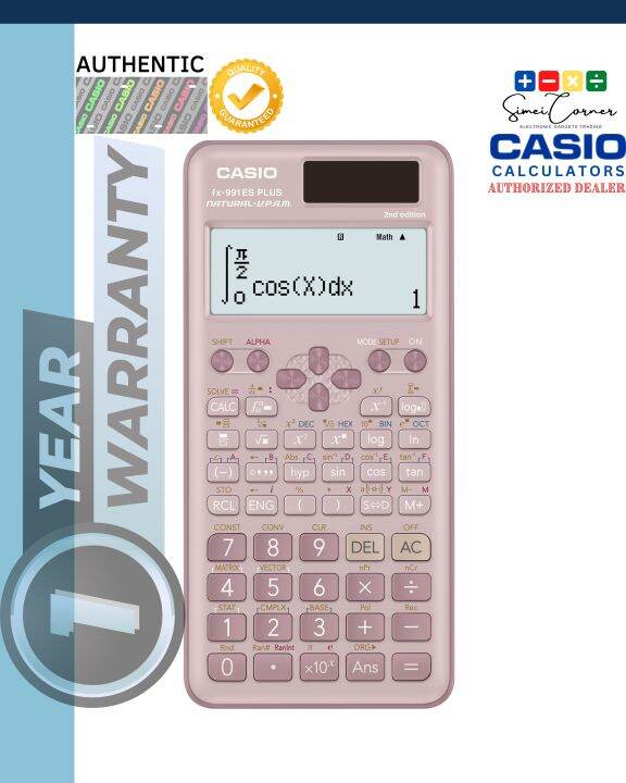 Casio Calculator fx-991ES PLUS-2PK | Lazada PH