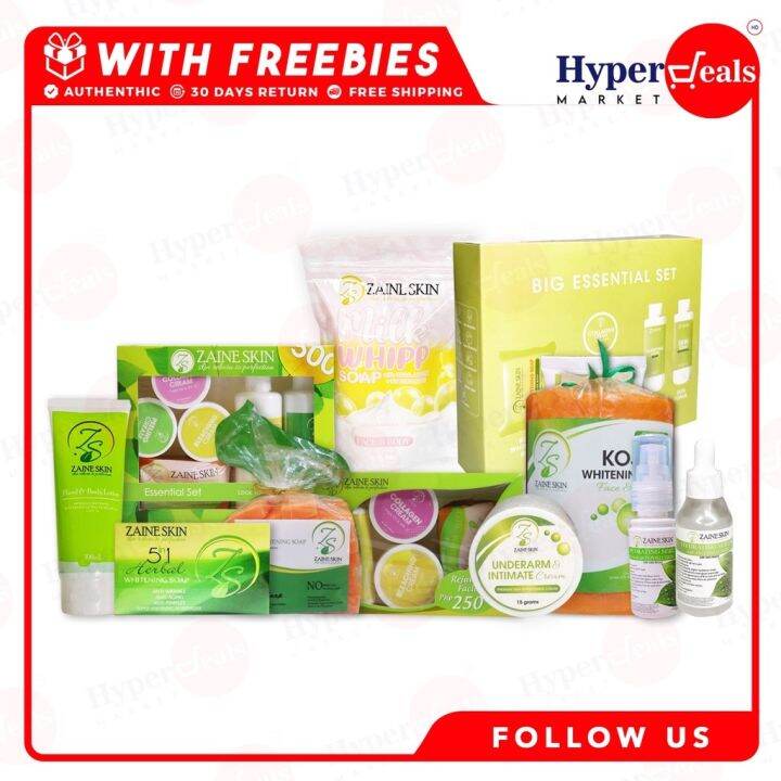 Zaine Skin Essentials ( Regular Set Maintenance Set Big Set) | Lazada PH