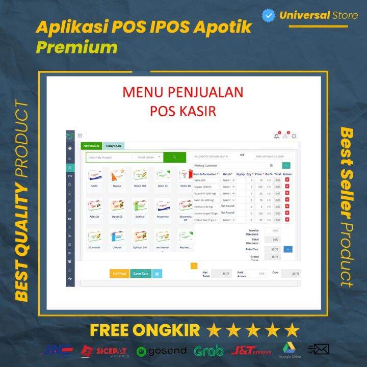 Source Code Aplikasi POS IPOS Apotik Farmasi Apotek Klinik Obat Lengkap Full Source PHP CI ...