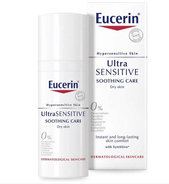 Eucerin® Hypersensitive Skin Ultra Sensitive Soothing Care/ dry skin ...