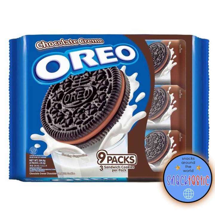 Oreo Chocolate Creme Cookies 9 x 29.4g | Lazada PH