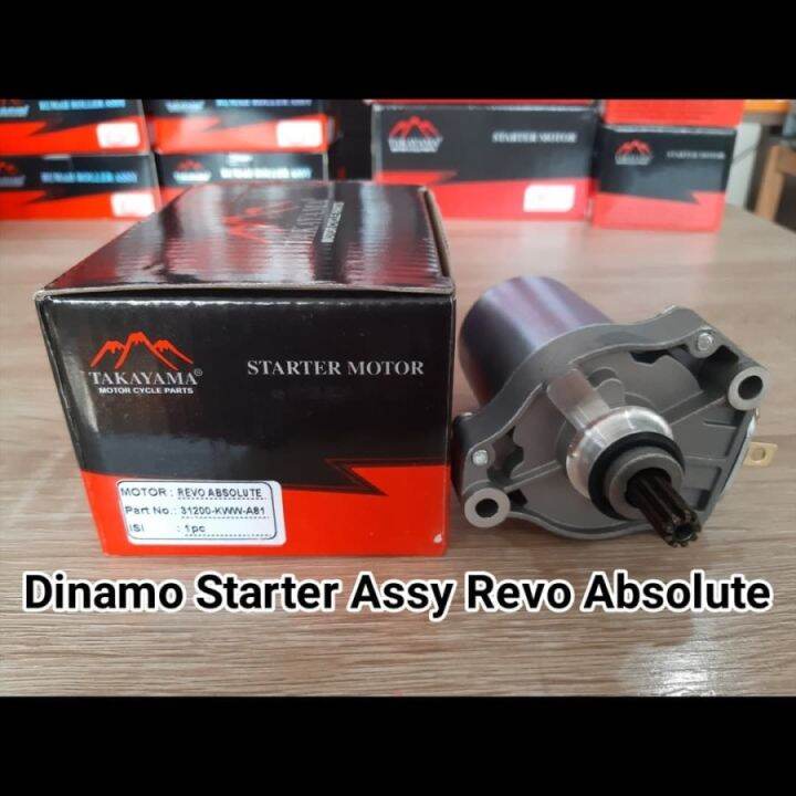 DINAMO STATER UNIT STARTER REVO ABSOLUTE SPAREPART TAKAYAMA | Lazada ...