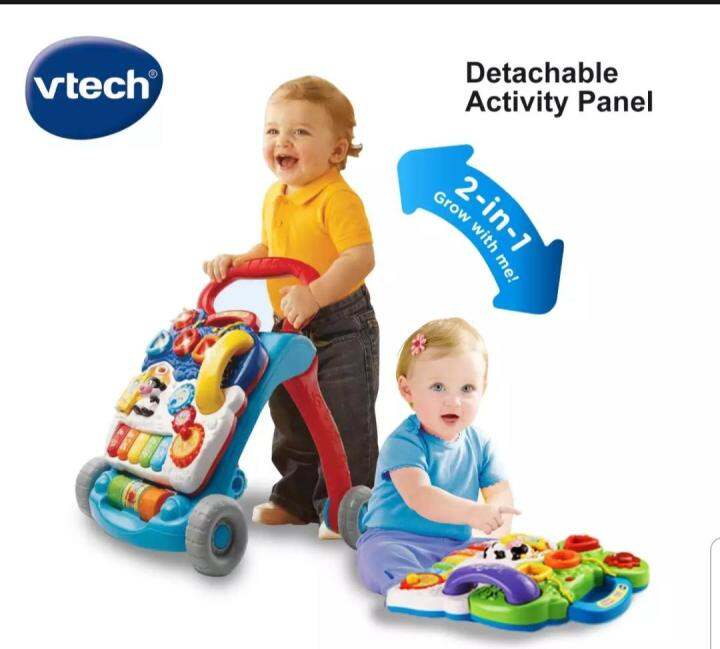 VTech Baby Push Walker with Adjustment Speed Control and 8 Types of ...